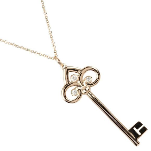 Tiffany & Co. | Jewelry | Tiffany Co Fleur De Liskey 8k Pink Gold And ...